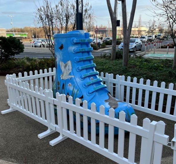Giant Nene Valley Boot has landed at Rushden Lakes | NN Pulse