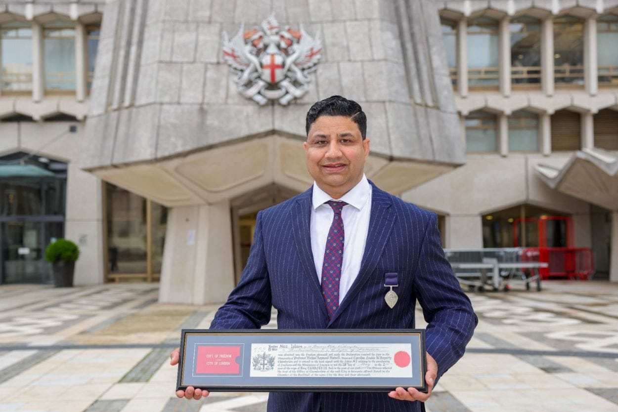 Northampton philanthropist given Freedom of City of London | NN Pulse